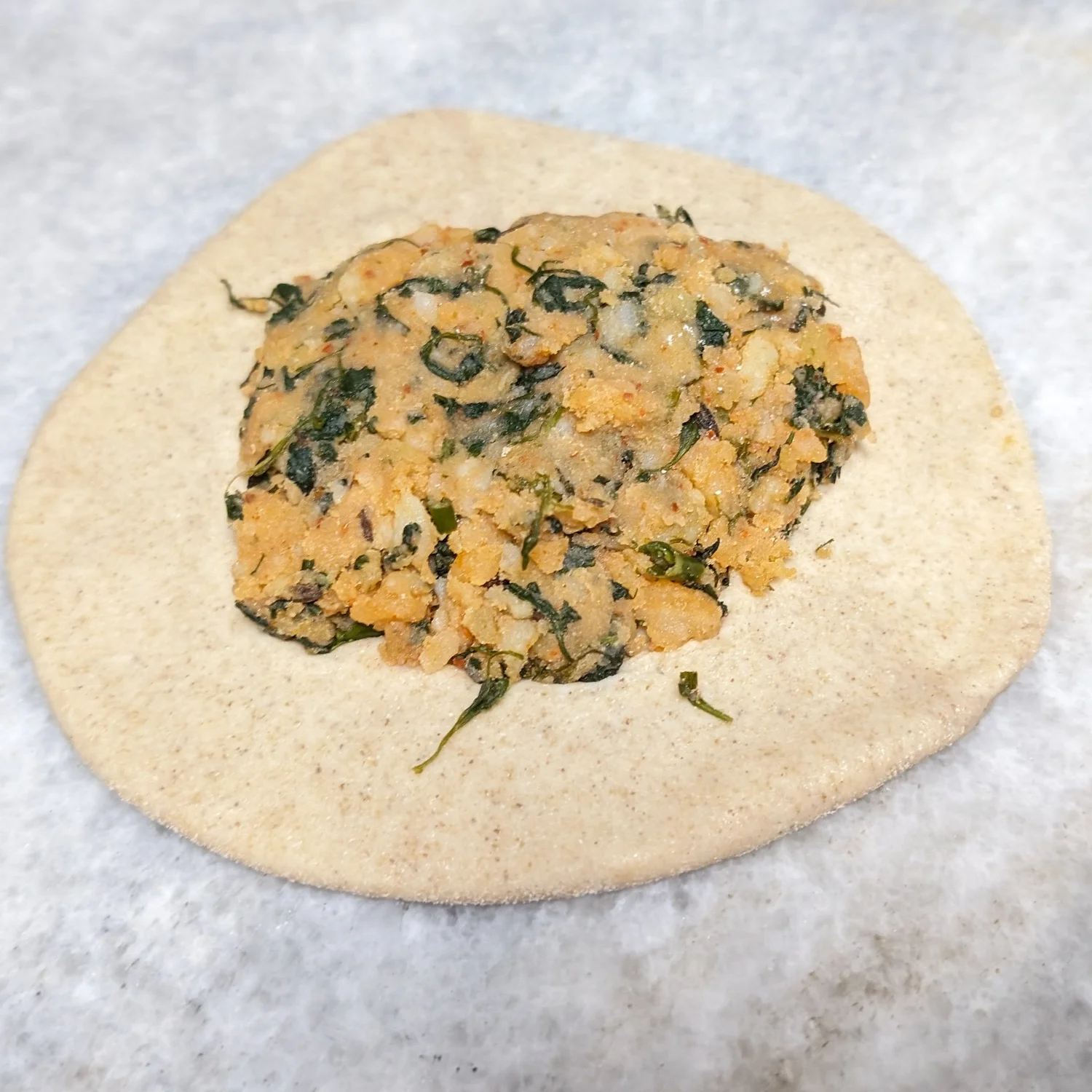 Homemade Aloo Bathua Stuffed Paratha Recipe — Chhaya's Food