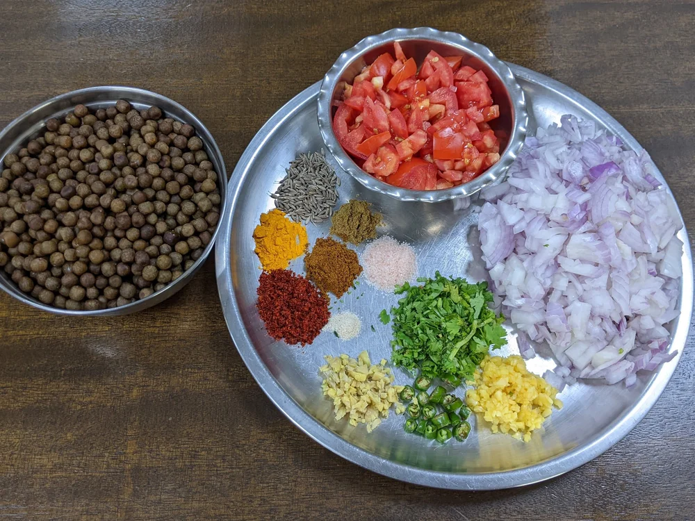 Homemade Black Vatana Curry Recipe — Chhaya's Food