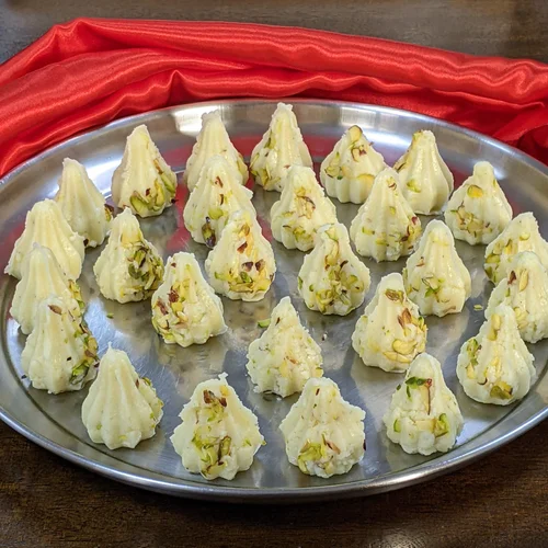 Homemade Instant Coconut Modak Recipe — Chhaya's Food
