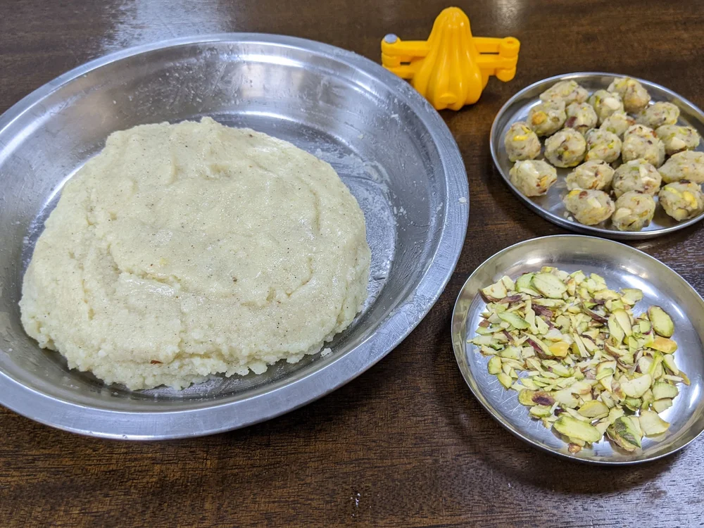 Homemade Instant Stuffed Mawa Modak Recipe — Chhaya's Food