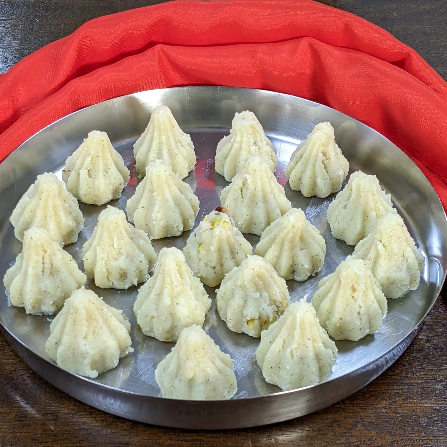 Homemade Instant Stuffed Mawa Modak Recipe — Chhaya's Food