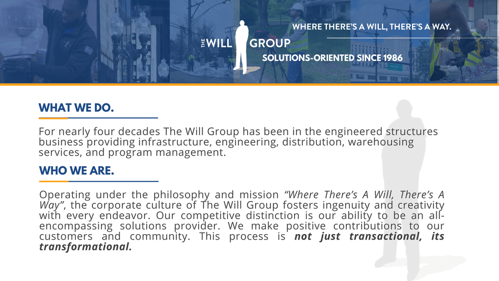 The Will Group | Single source provider in lighting, manufacturing, and ...