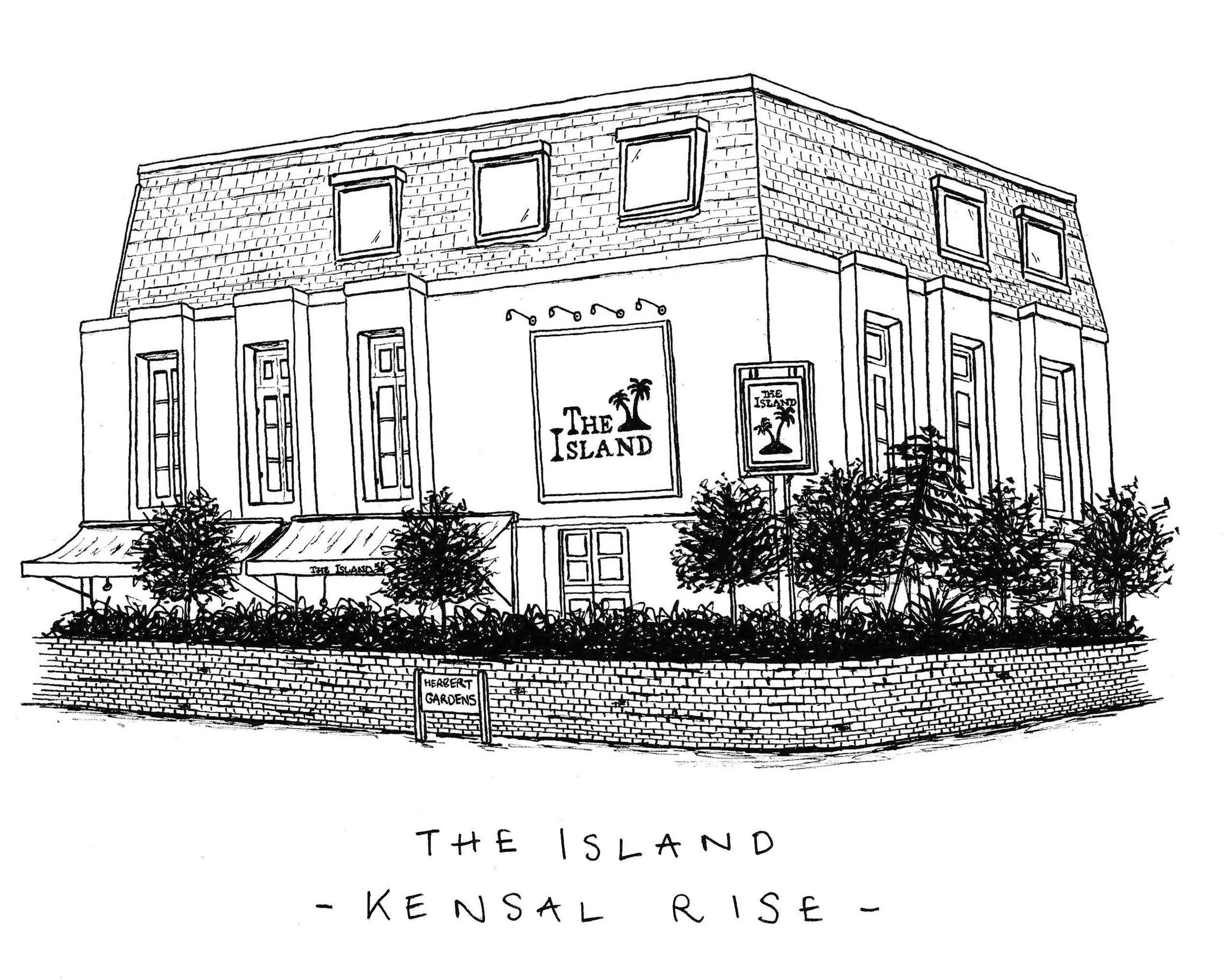 The Island - Pub in Kensal