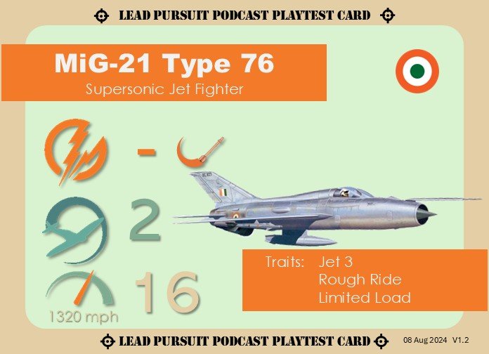 Aircraft Cards - Beyond MiG Alley — Lead Pursuit Podcast