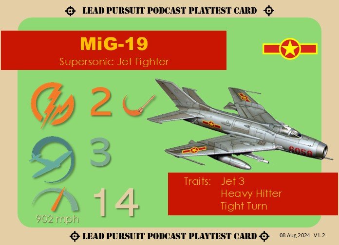Aircraft Cards - Beyond MiG Alley — Lead Pursuit Podcast