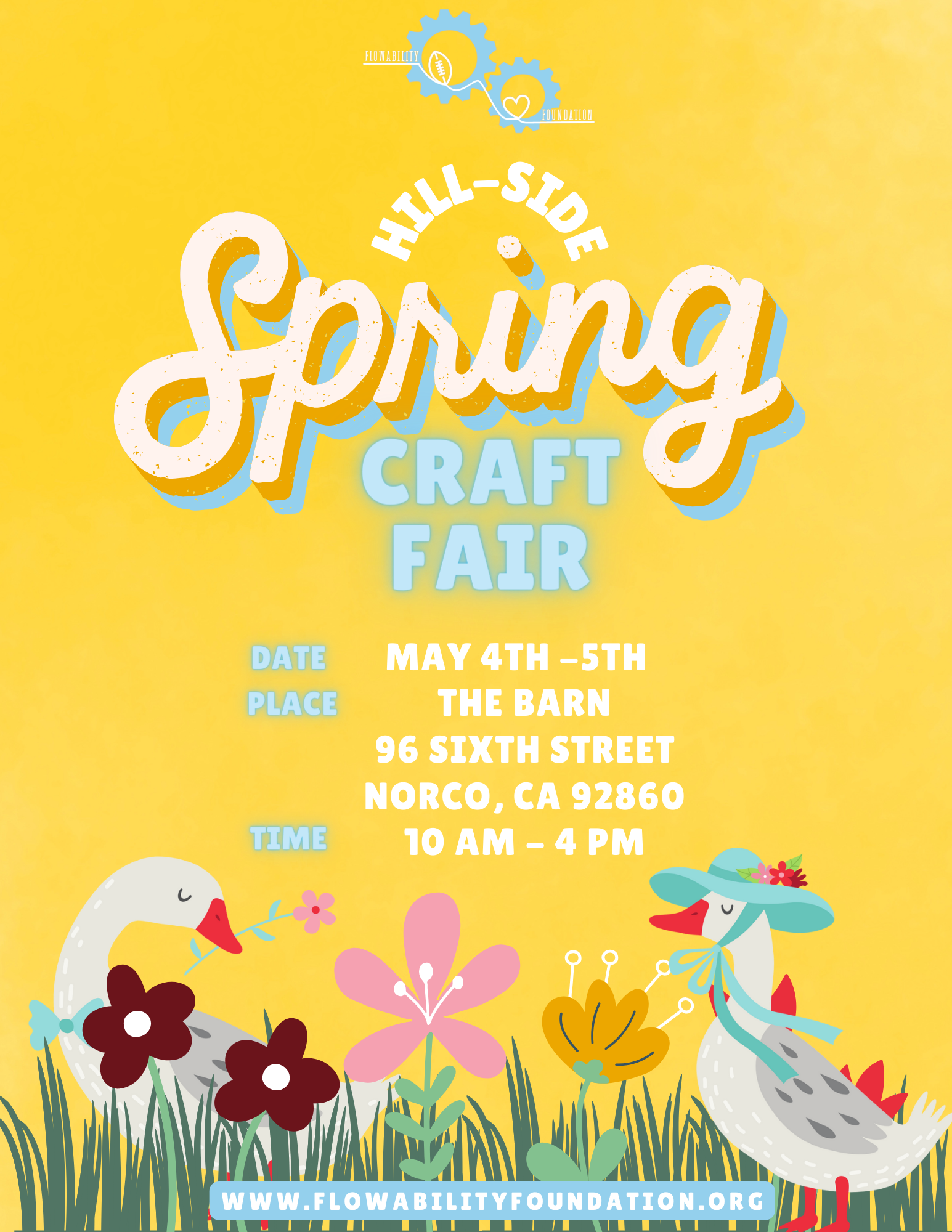 HILL-SIDE CRAFT FAIR — Flowability Foundation