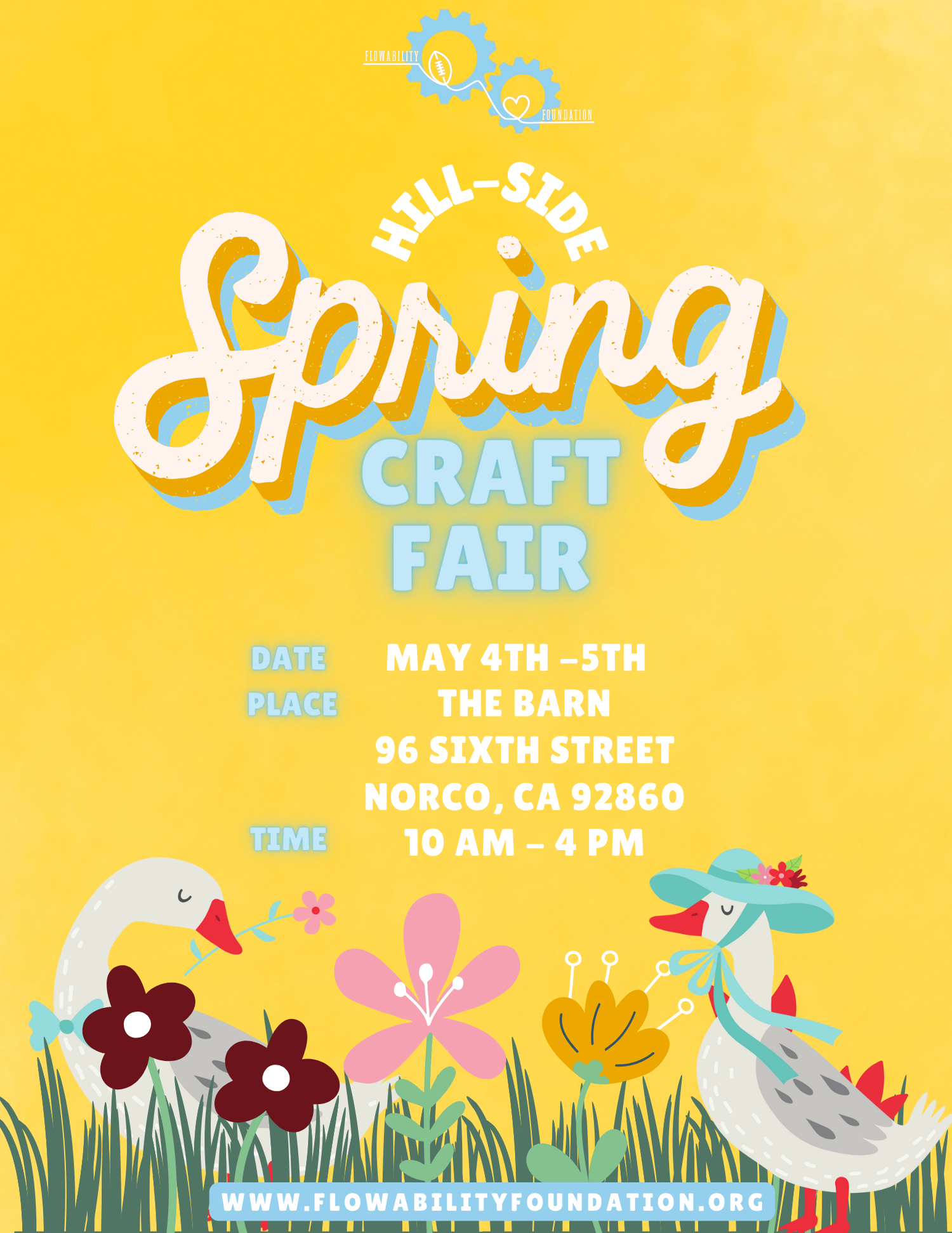 HILL-SIDE CRAFT FAIR — Flowability Foundation