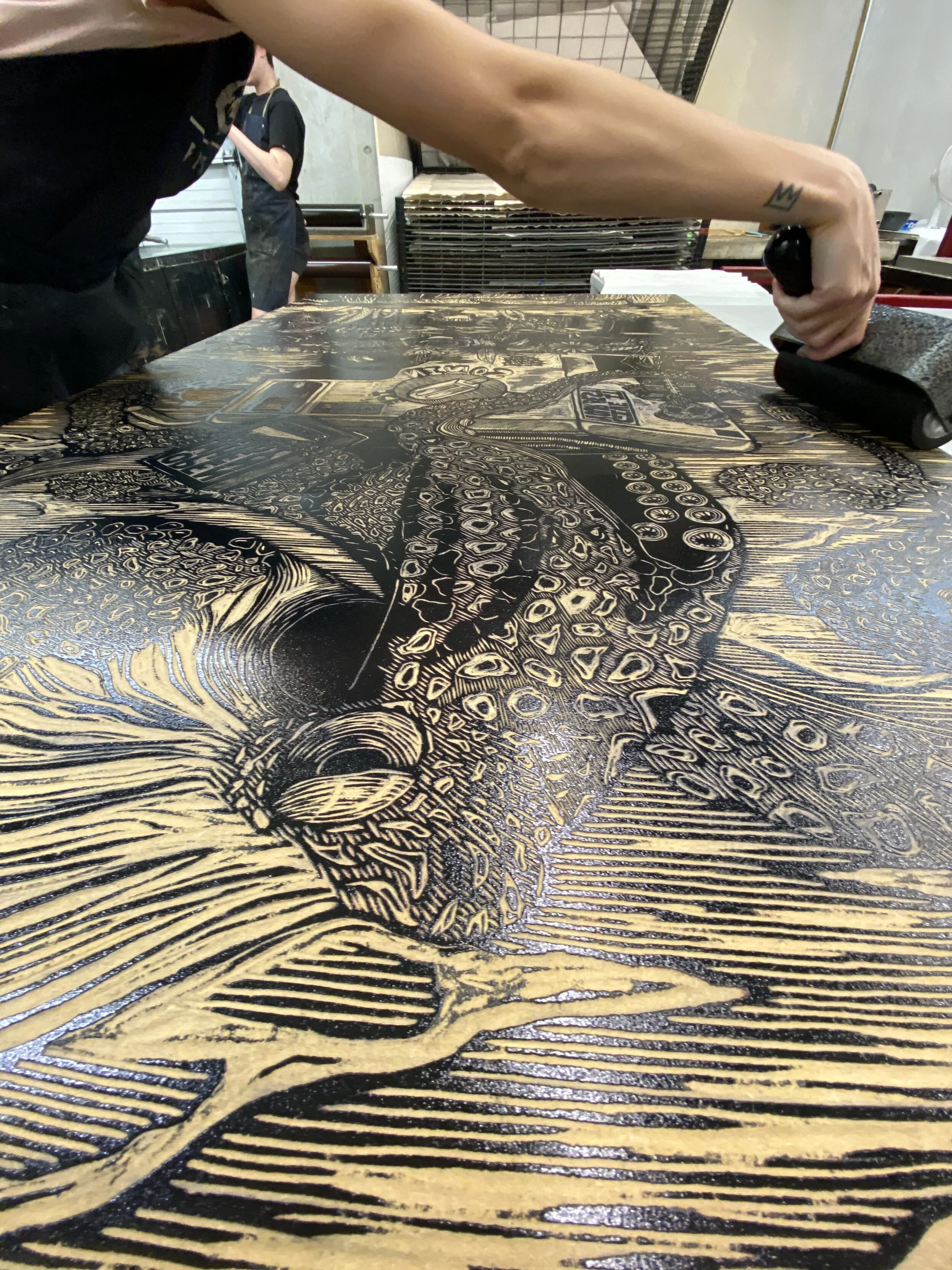 BEHIND THE SCENES - MEET BEN MUNOZ — Flatbed Press