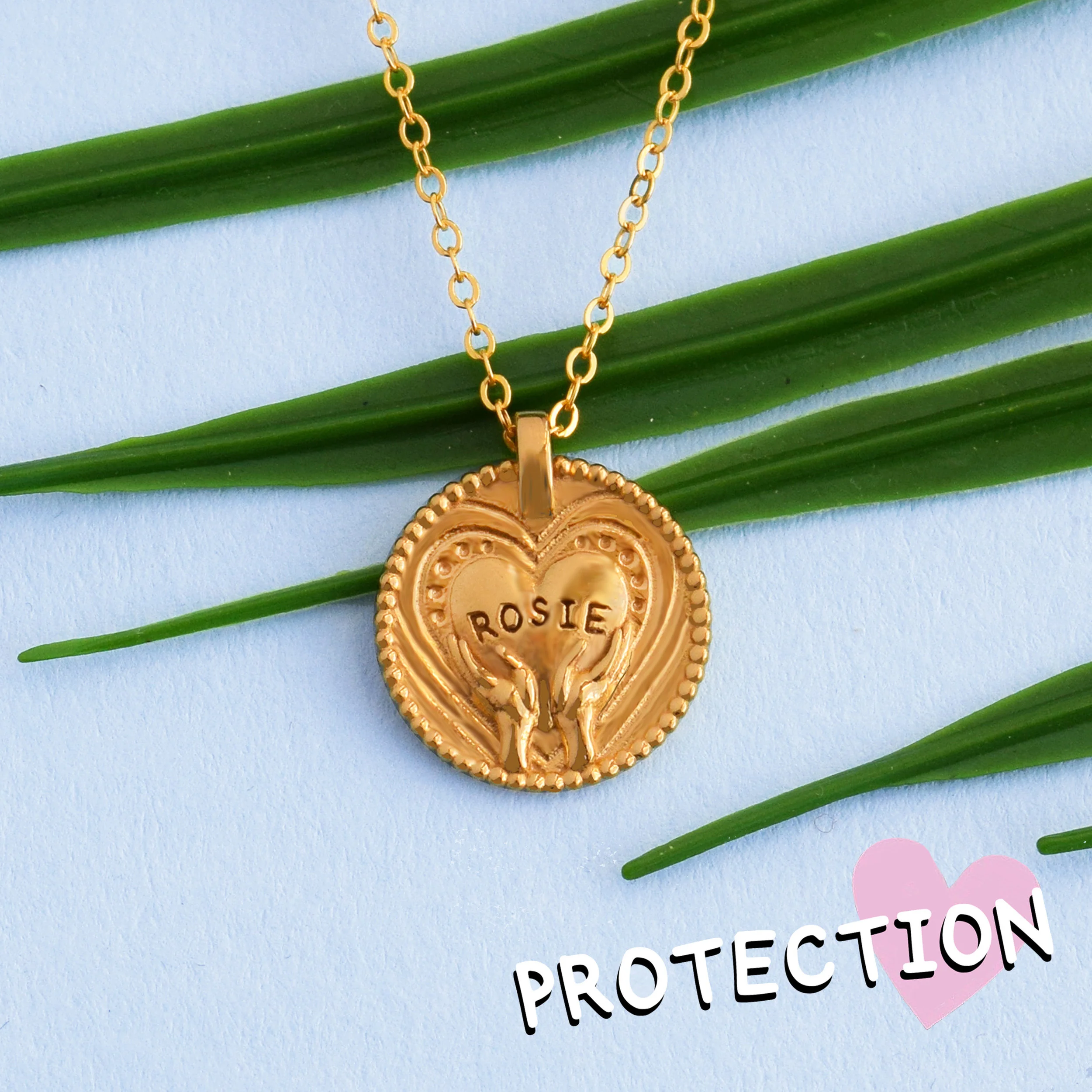 Growth Charm Personalised Necklace — Good Daze