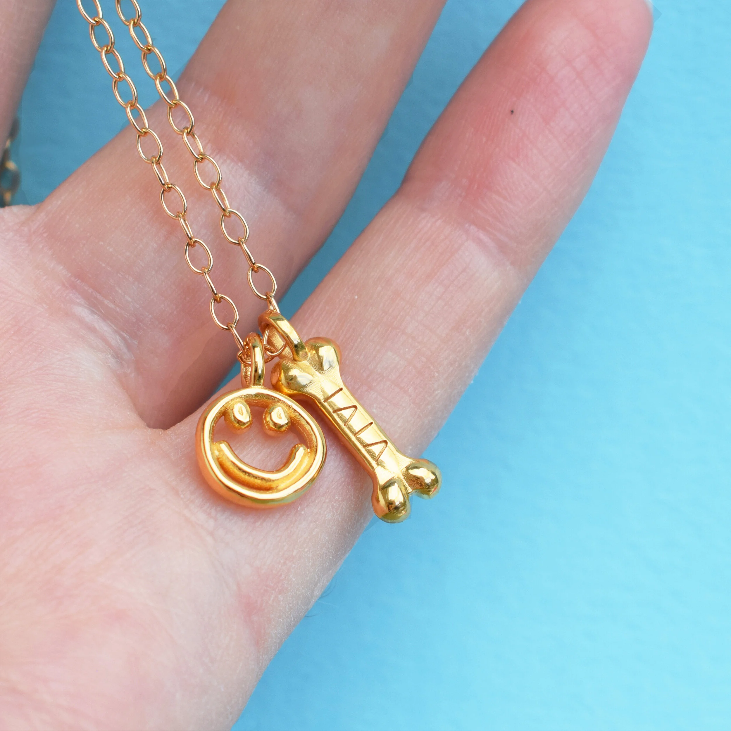 Personalised Dog Bone Charm — Good Daze