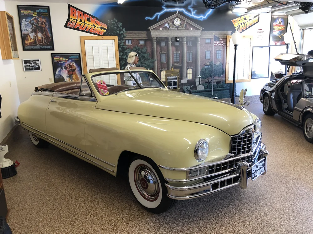 Doc Brown's 1949 Packard Custom 8 Convertible — 88 MPH TIME MACHINE
