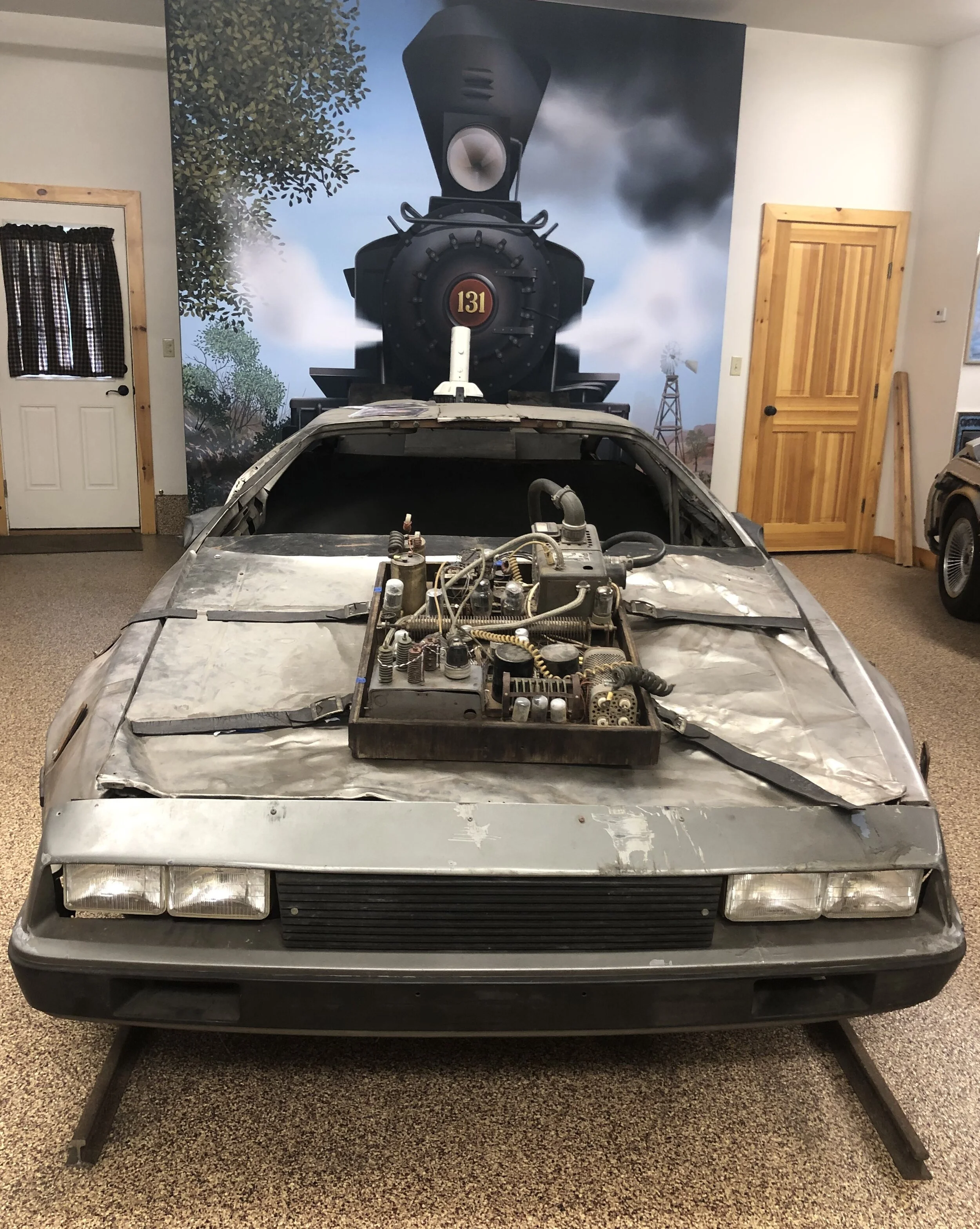 Bttf 3 Delorean And Train