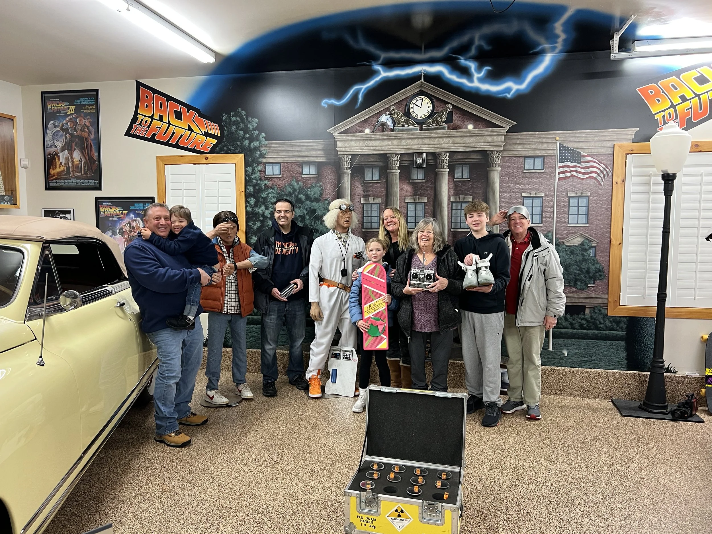 Gallery of Images From Tour Visits — 88 MPH TIME MACHINE