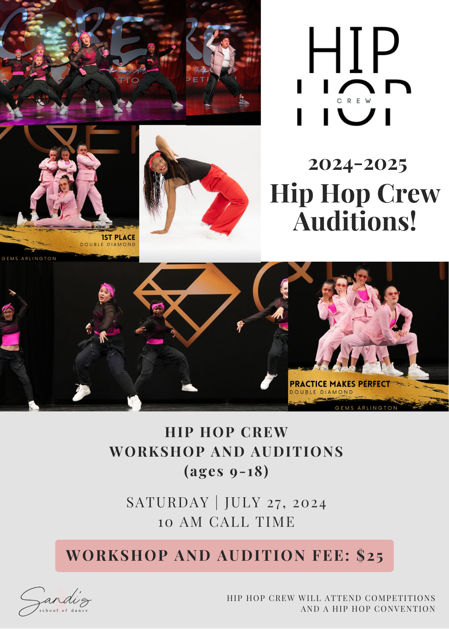 Show Group + Hip Hop Crew — Sandi's School of Dance