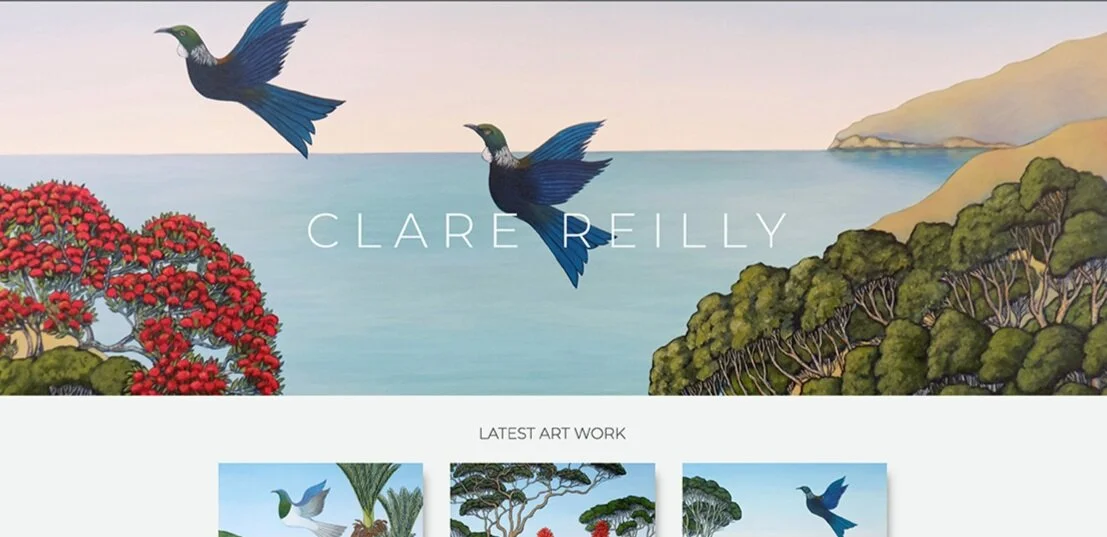 Clare Reilly Artist — decipher design