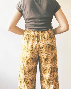 Rose pattern feature: waistband elastic options — Made by Rae