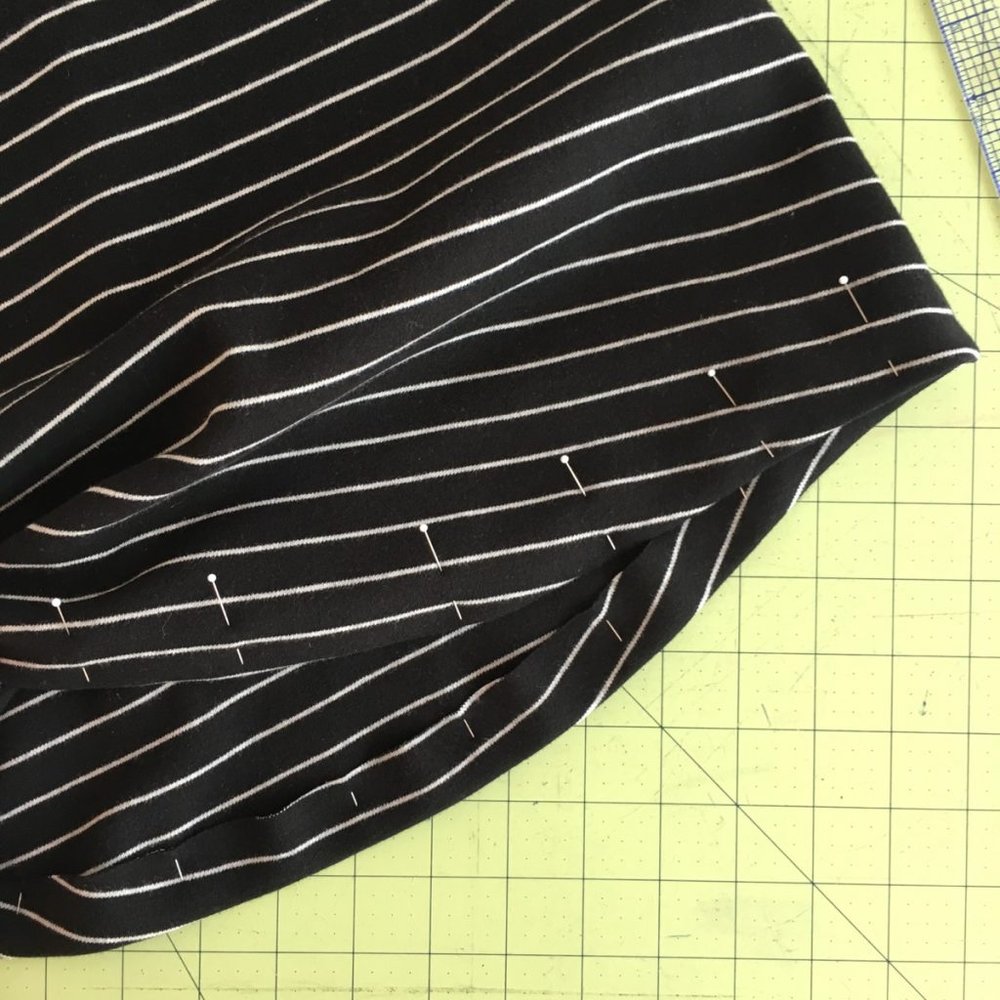 How to Sew Beautiful Knit Hems — Made by Rae