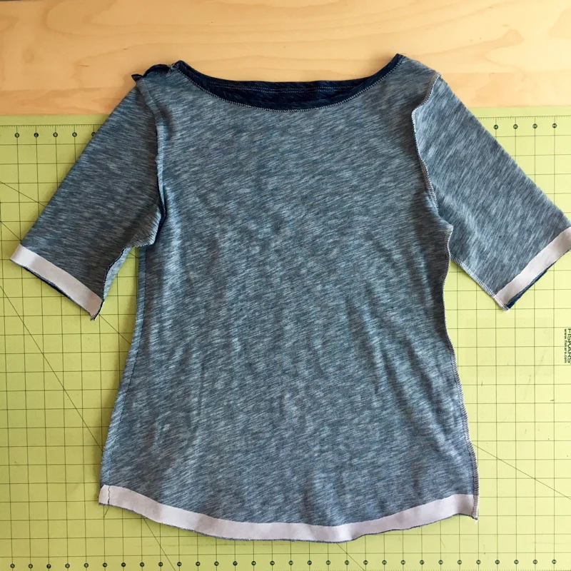 How to Sew Beautiful Knit Hems — Made by Rae