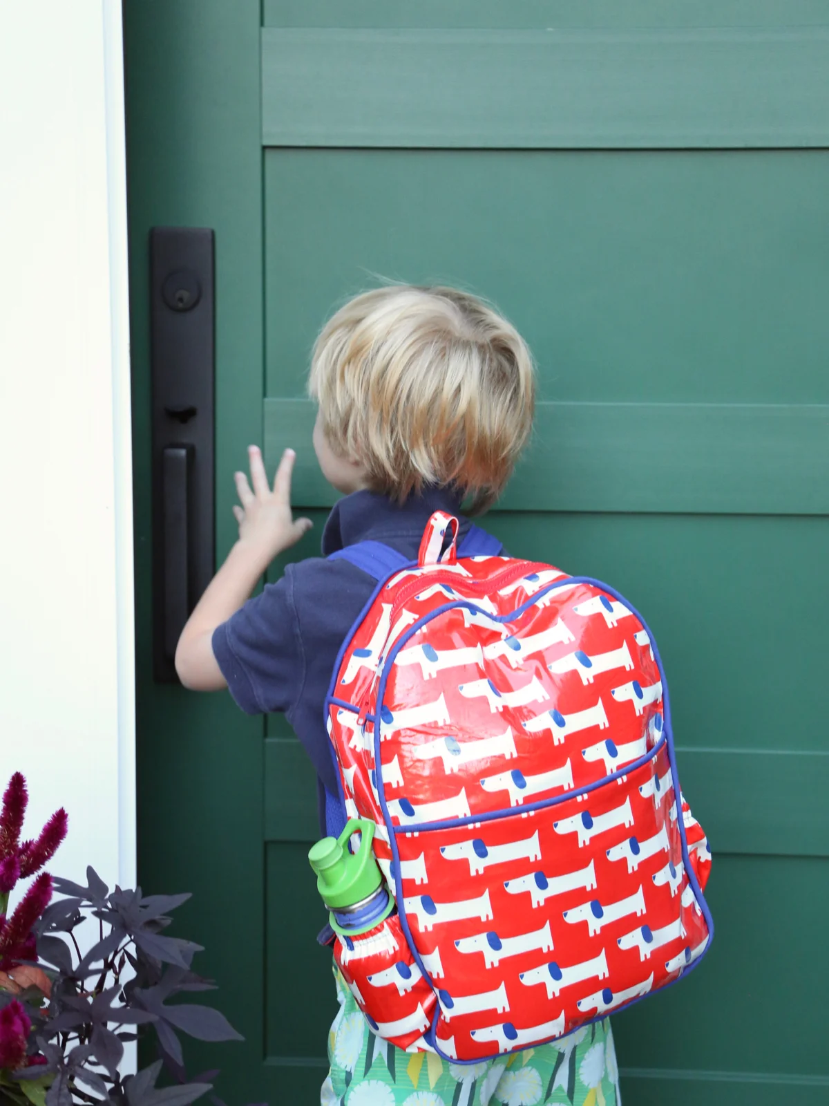 Red Rover Backpack for Hugo — Made by Rae