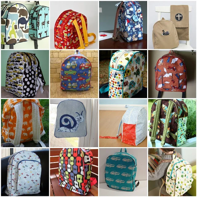 Boy Backpacks! — Made by Rae