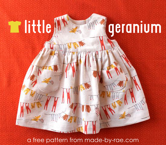 Free! Little Geranium Dress Pattern — Made by Rae