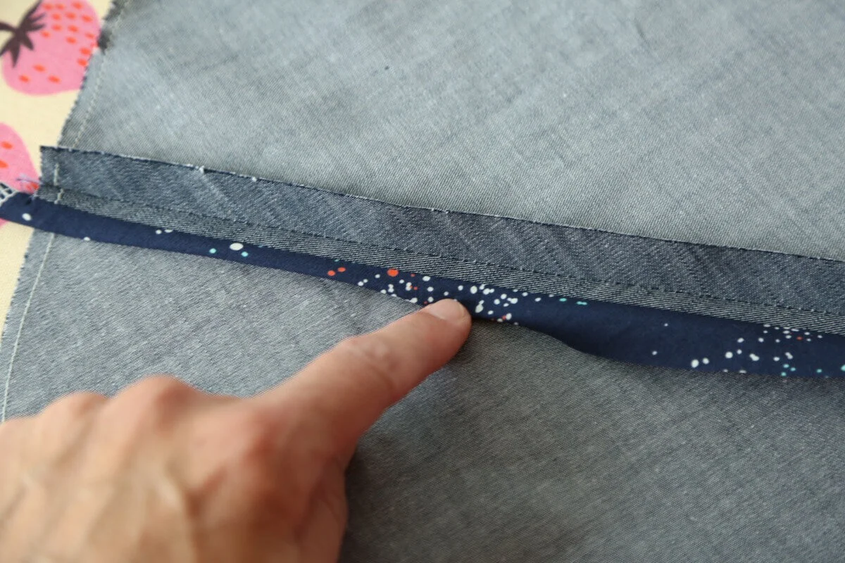 How to sew a Hong Kong (bias-bound) seam finish — Made by Rae