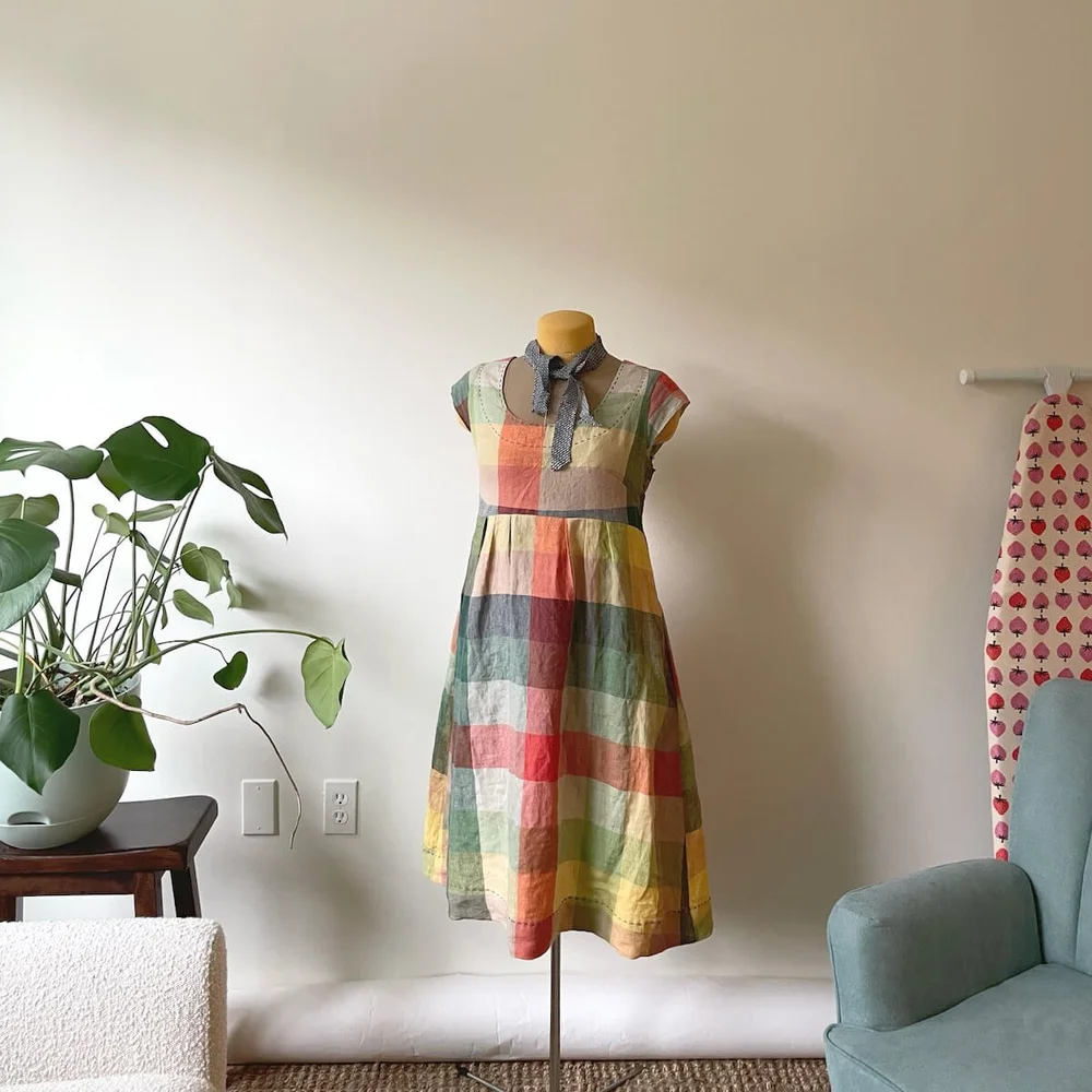 Plaid Trillium Dress — Made by Rae