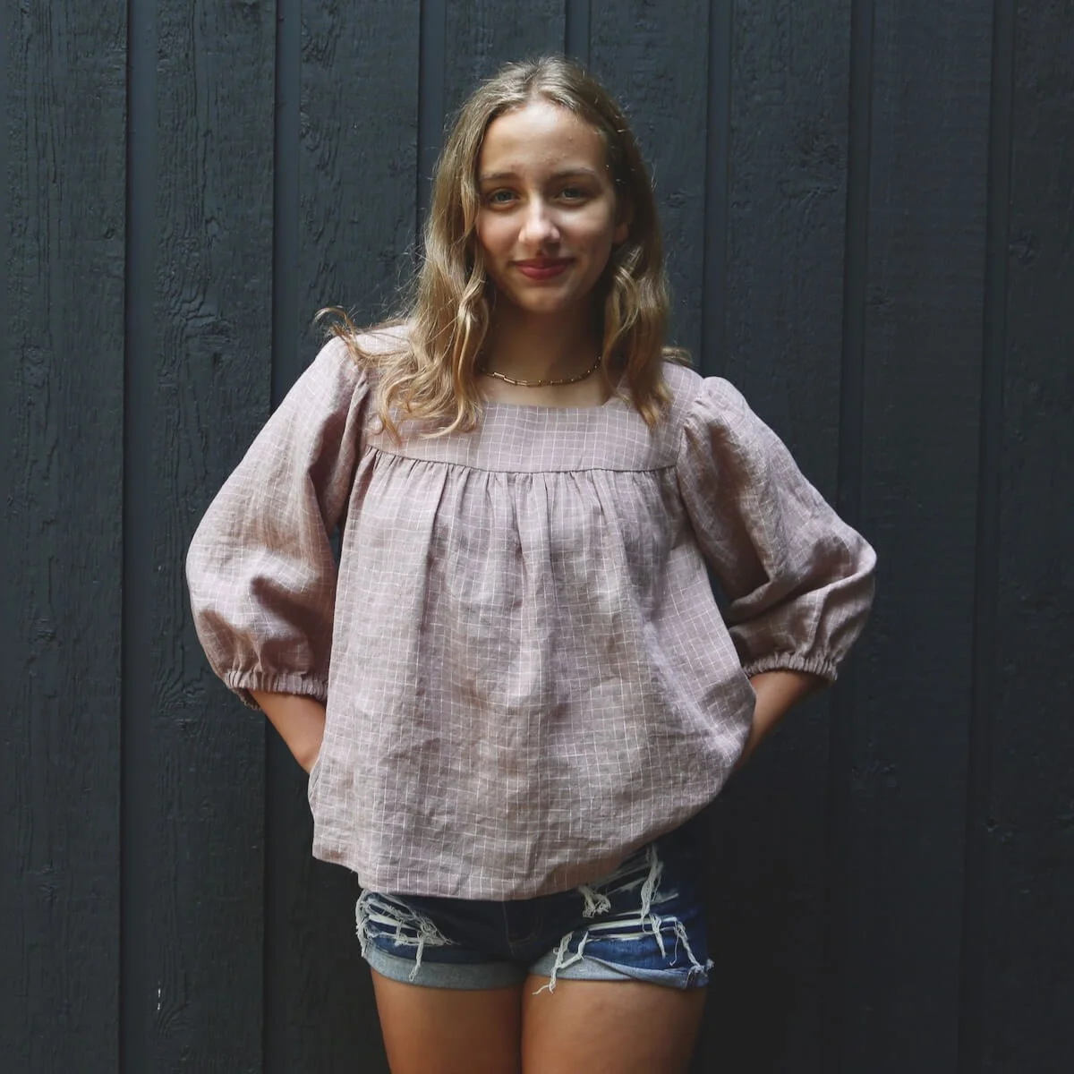 Clementine's Garnet Top — Made by Rae