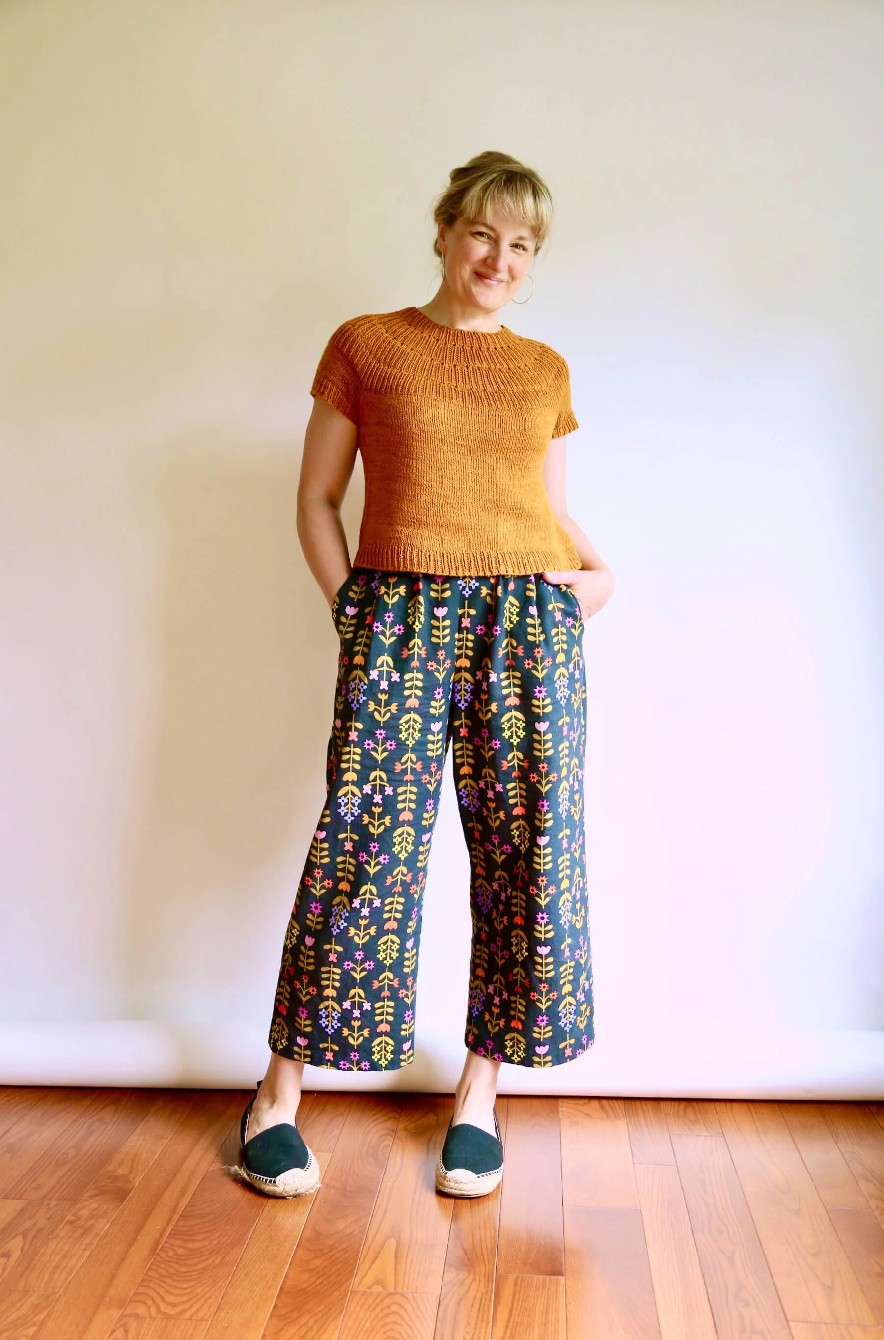 Favorite Flowers Rose Pants — Made by Rae