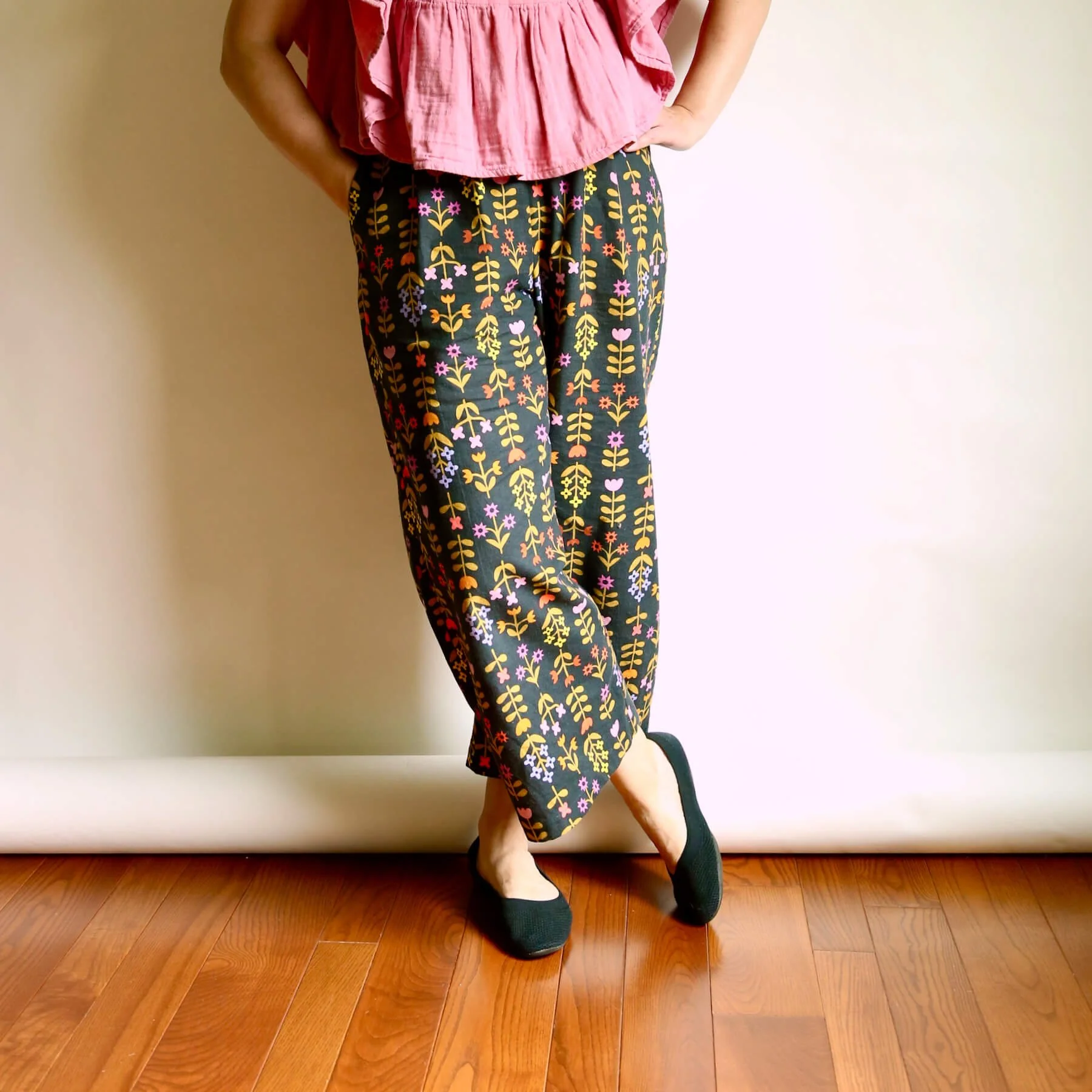 Favorite Flowers Rose Pants — Made by Rae