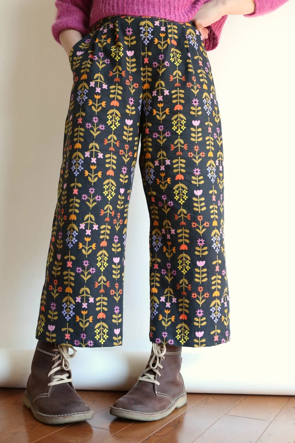 Favorite Flowers Rose Pants — Made by Rae