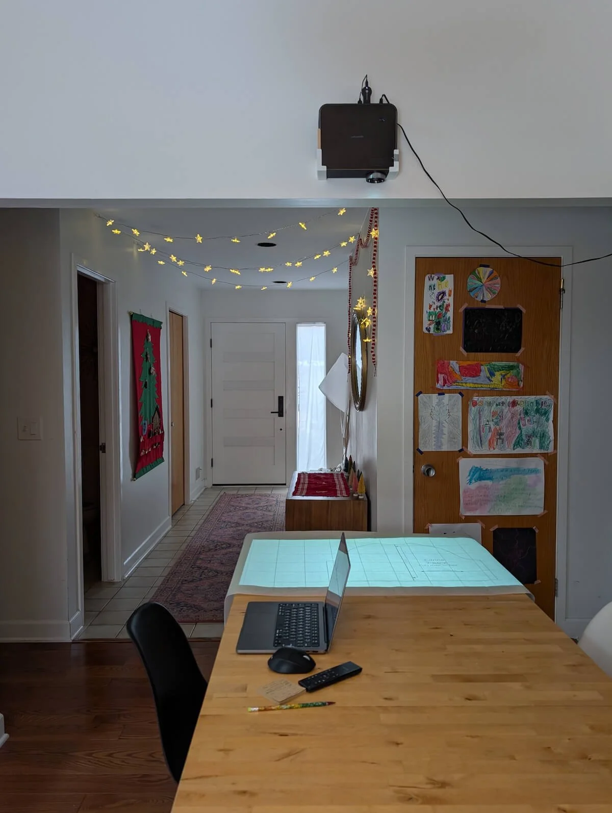 My sewing projector setup — Made by Rae