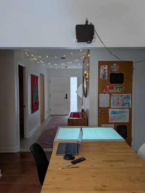 My sewing projector setup — Made by Rae