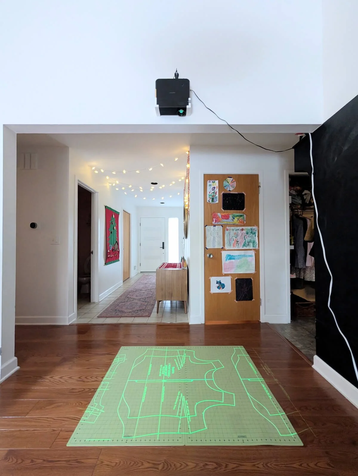 My sewing projector setup — Made by Rae