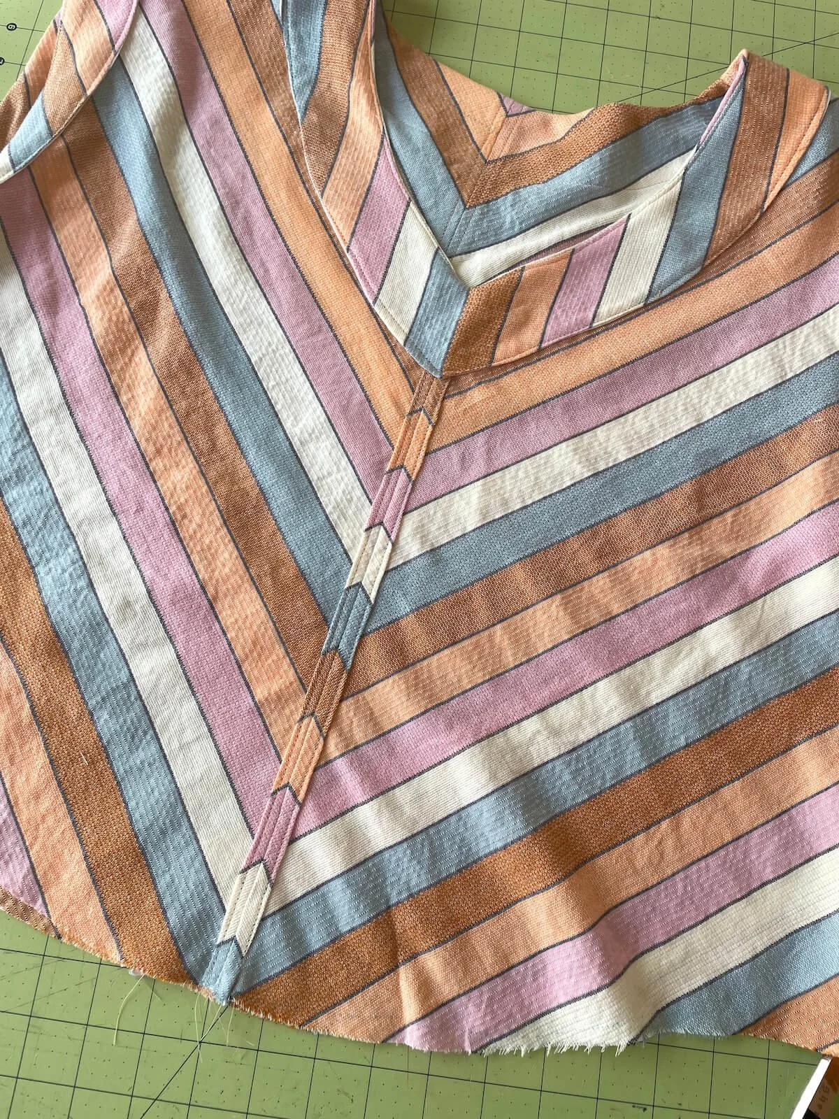 How to line up stripes along a seam — Made by Rae