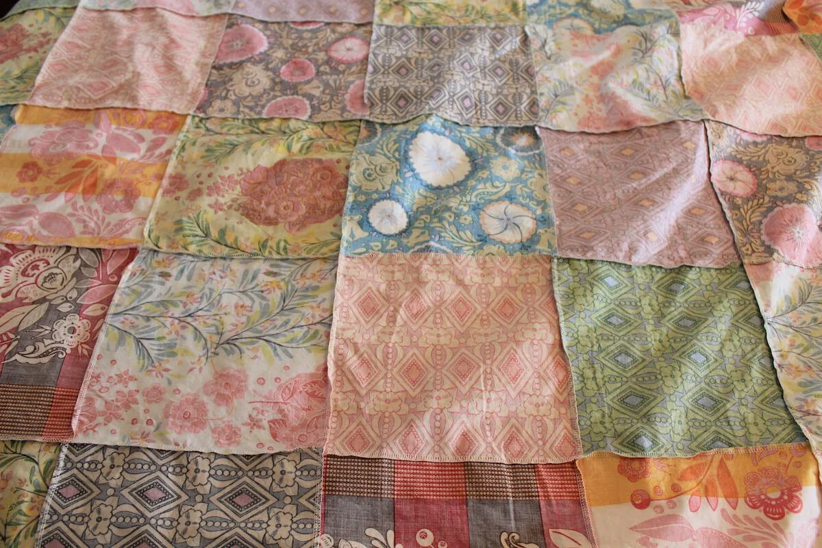How to sew a patchwork shower curtain — Made by Rae