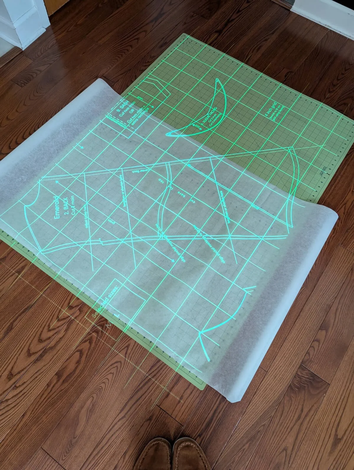 My sewing projector setup — Made by Rae