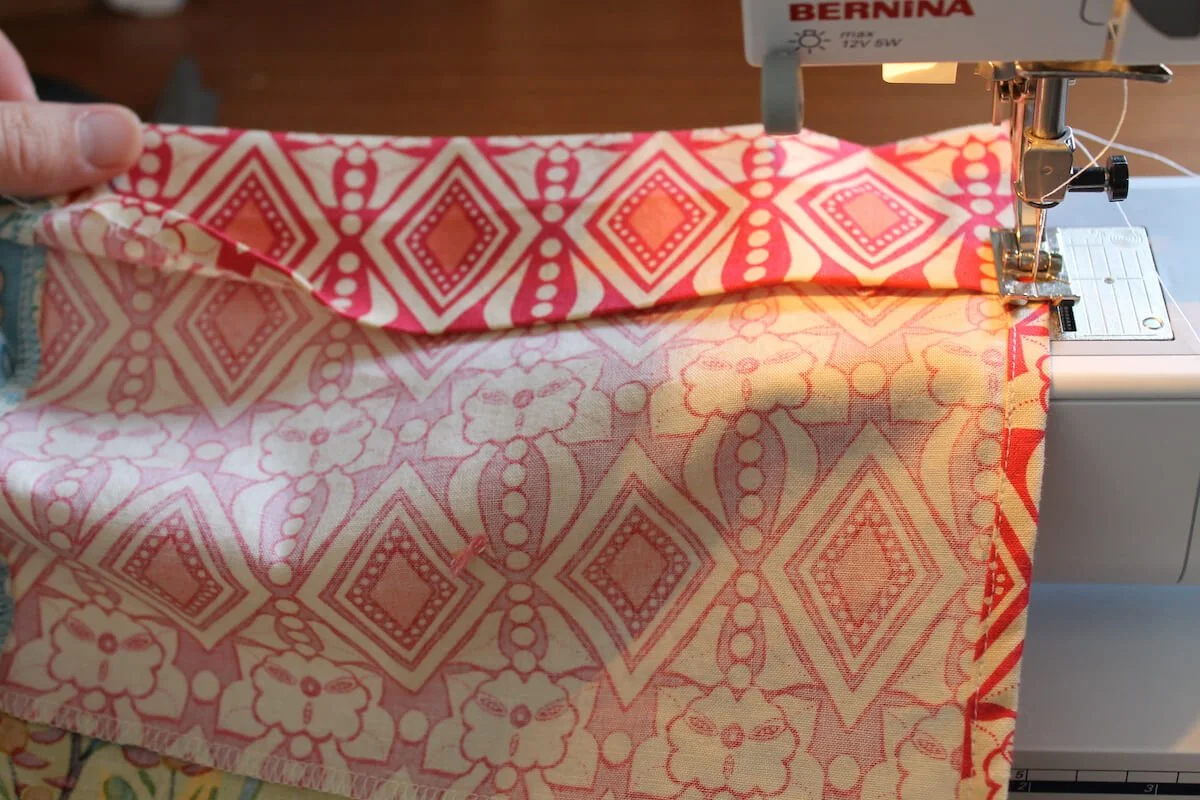 How to sew a patchwork shower curtain — Made by Rae