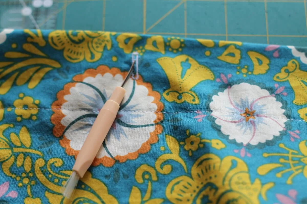 How to sew a patchwork shower curtain — Made by Rae