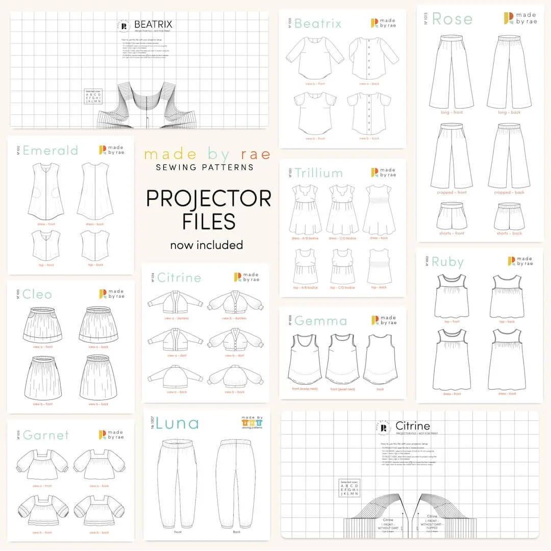 Projector Files are here! — Made by Rae