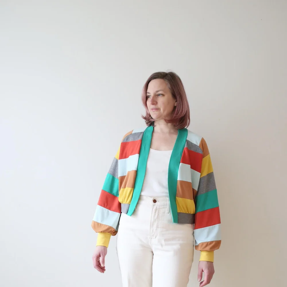 Striped Citrine from scraps — Made by Rae