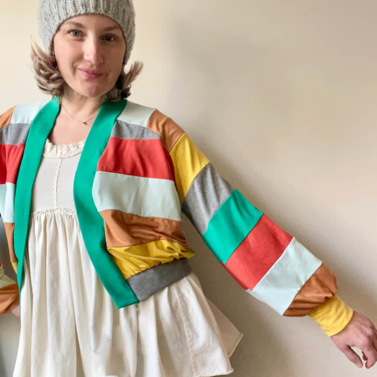 Striped Citrine from scraps — Made by Rae