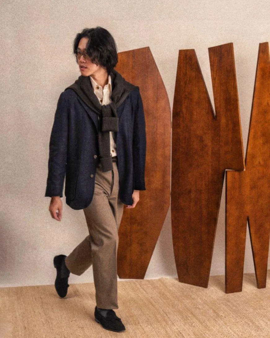 Civilman Trousers - Taupe Cotton Drill — The Anthology