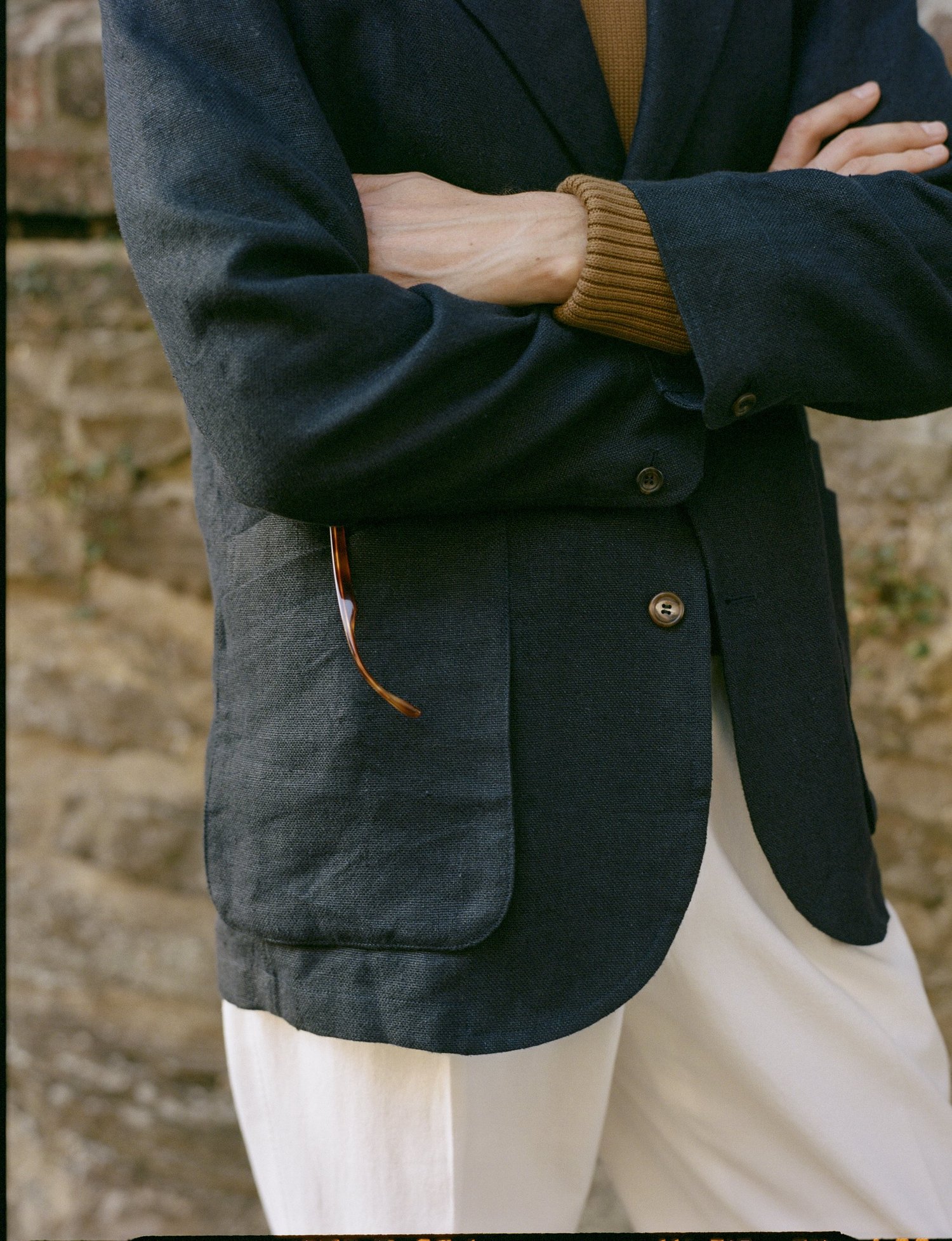 Goodman Jacket - Navy — The Anthology