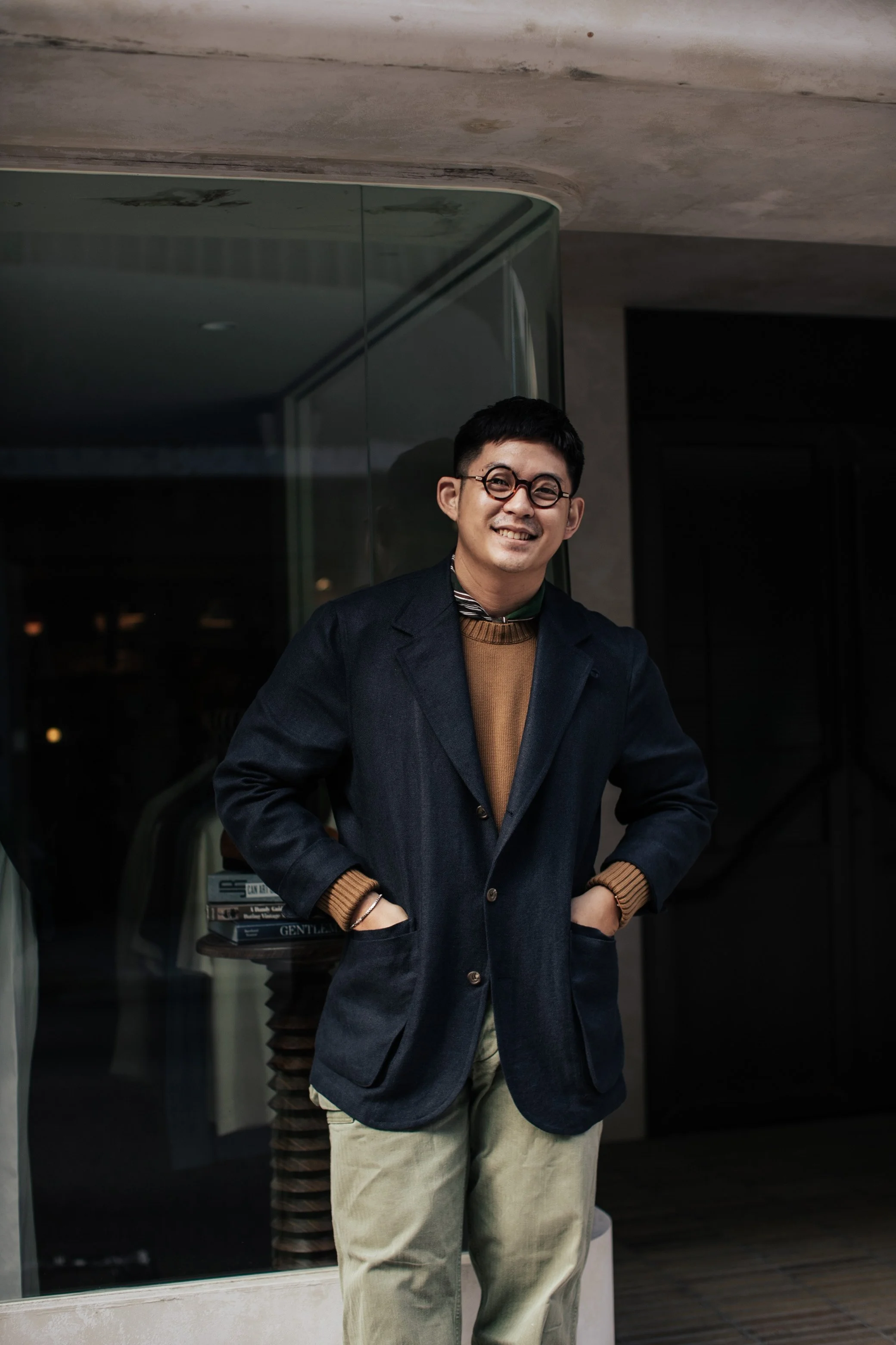 Goodman Jacket - Navy — The Anthology