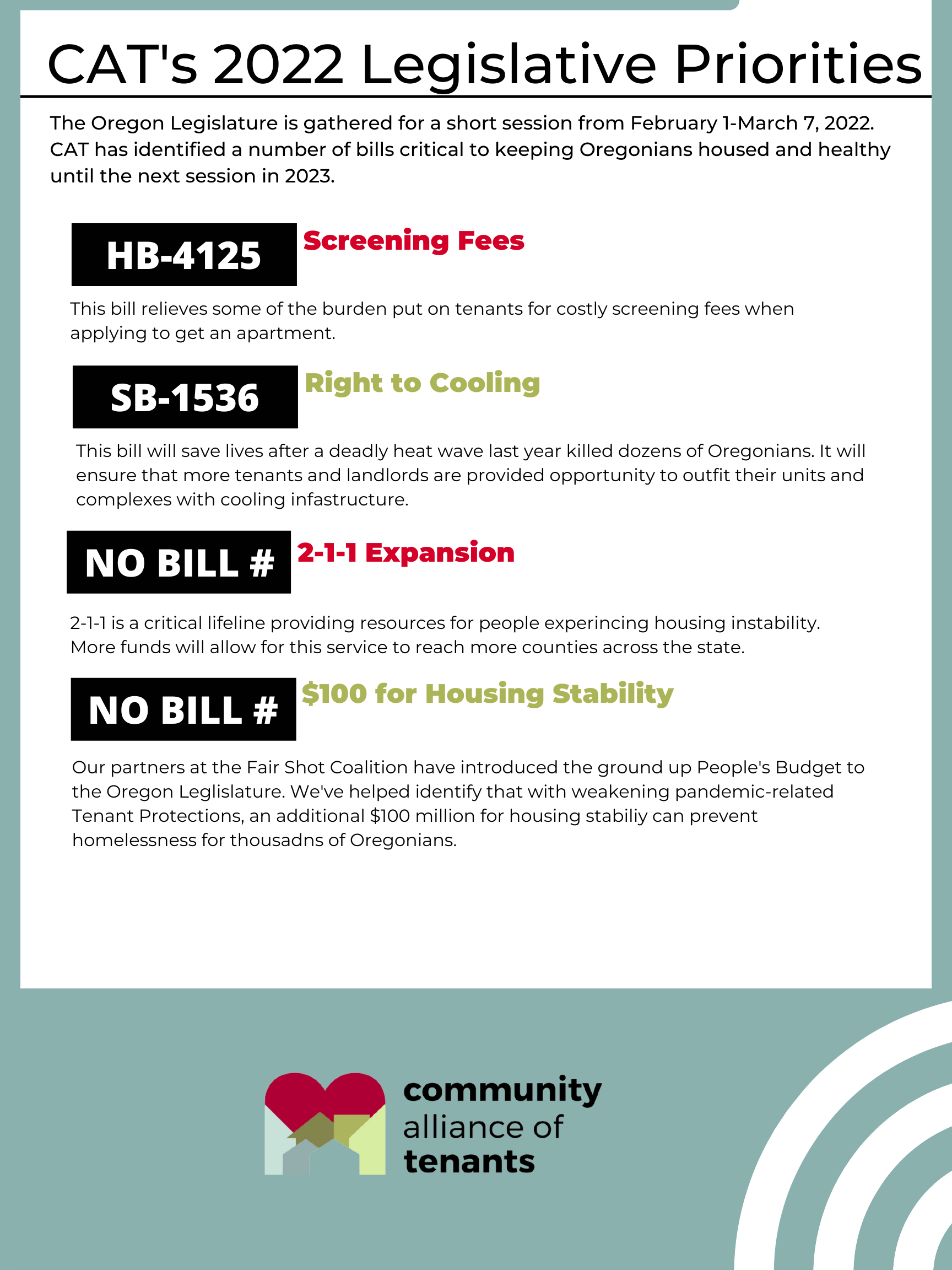 Cancel the Rent Campaign — Community Alliance of Tenants