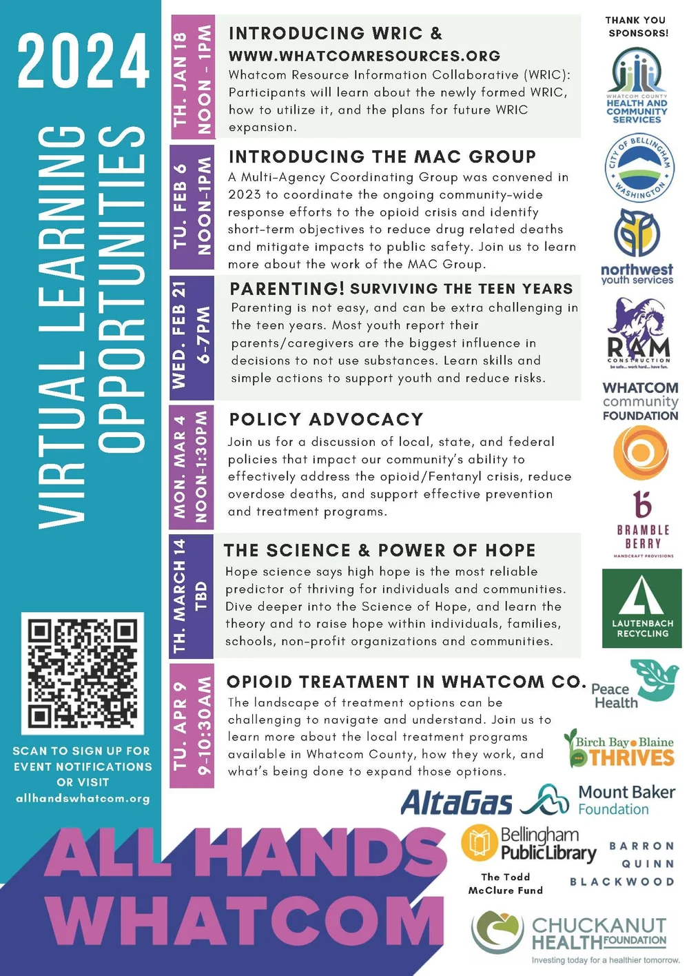 2024 All Hands Events! And a note from our All-Hands Program Lead ...