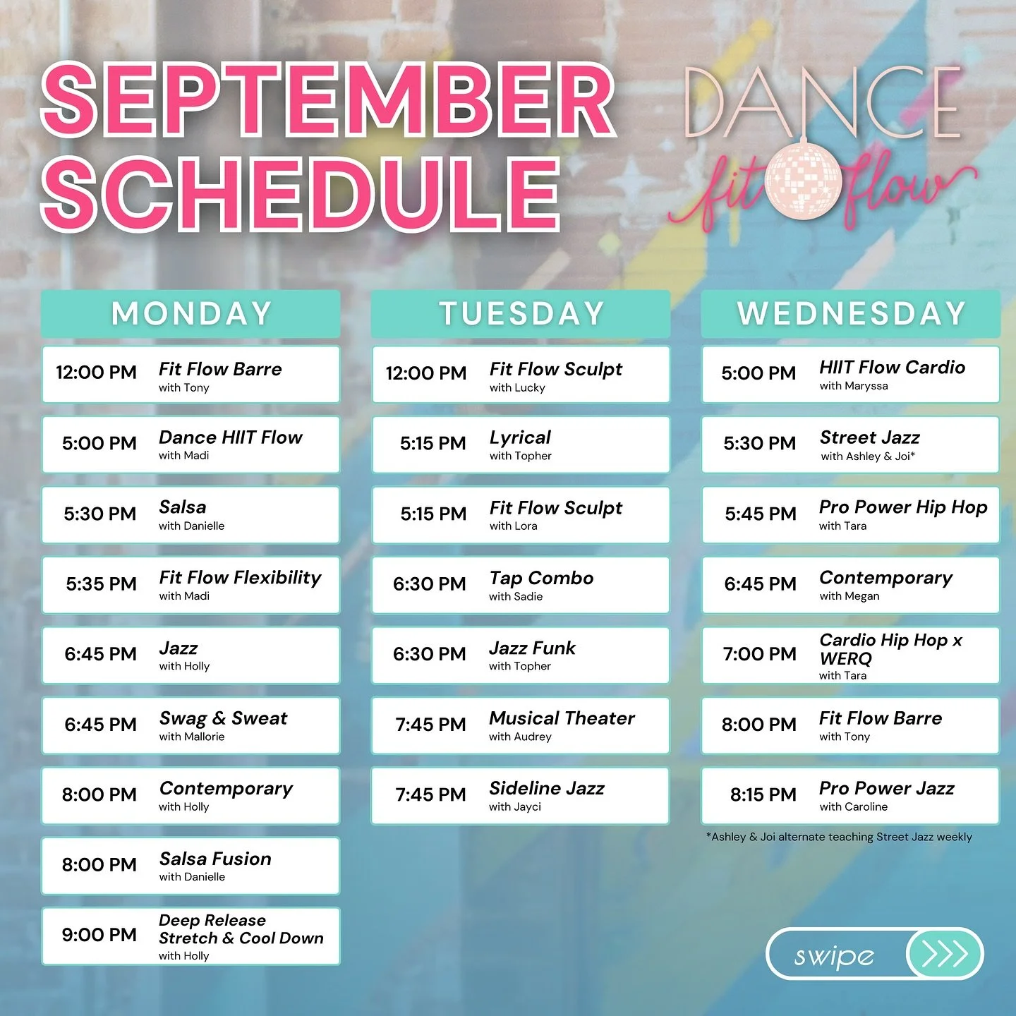 FAQ — Dance Fit Flow