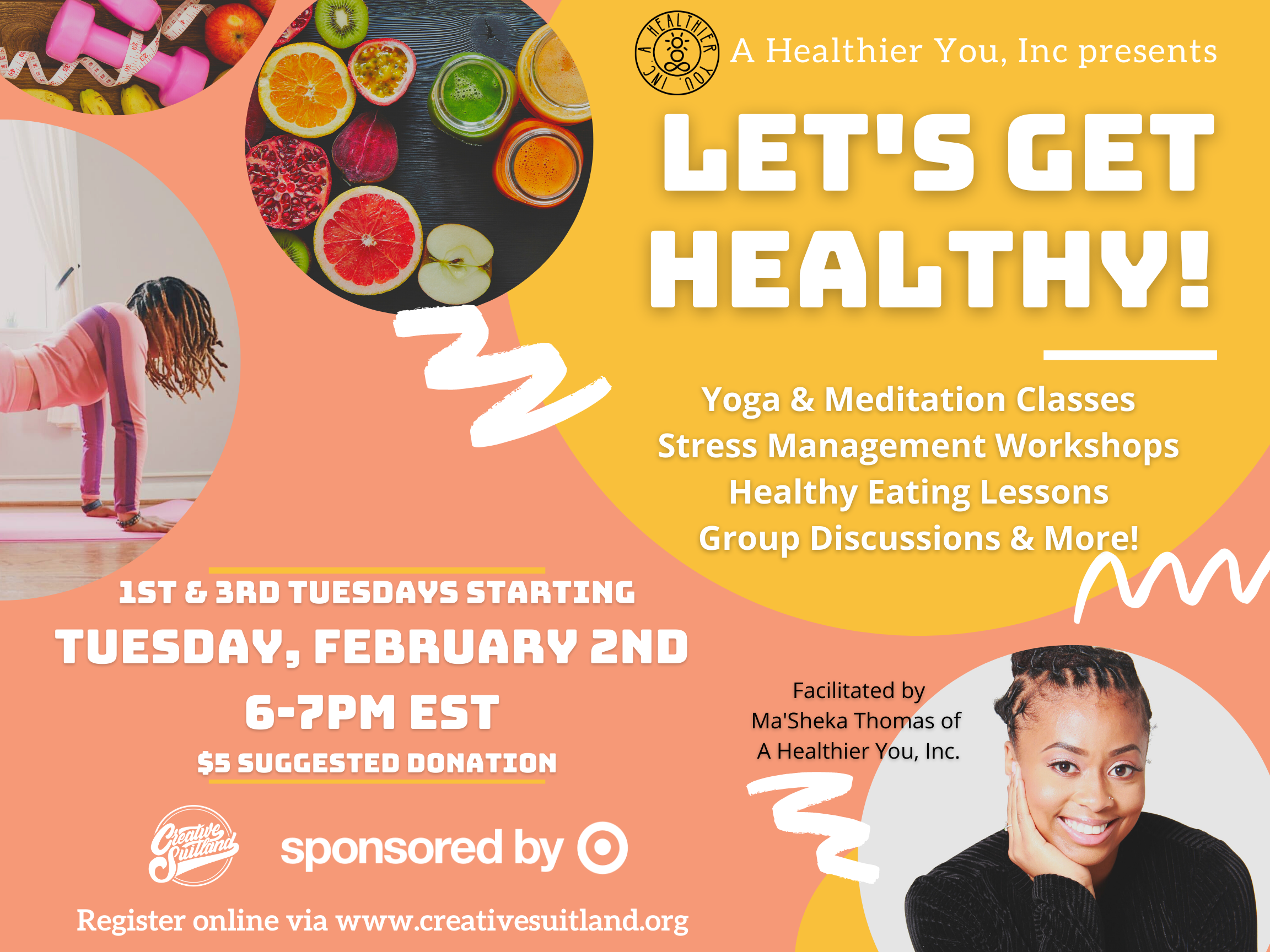 Let's Get Healthy Series — Creative Suitland Arts Center