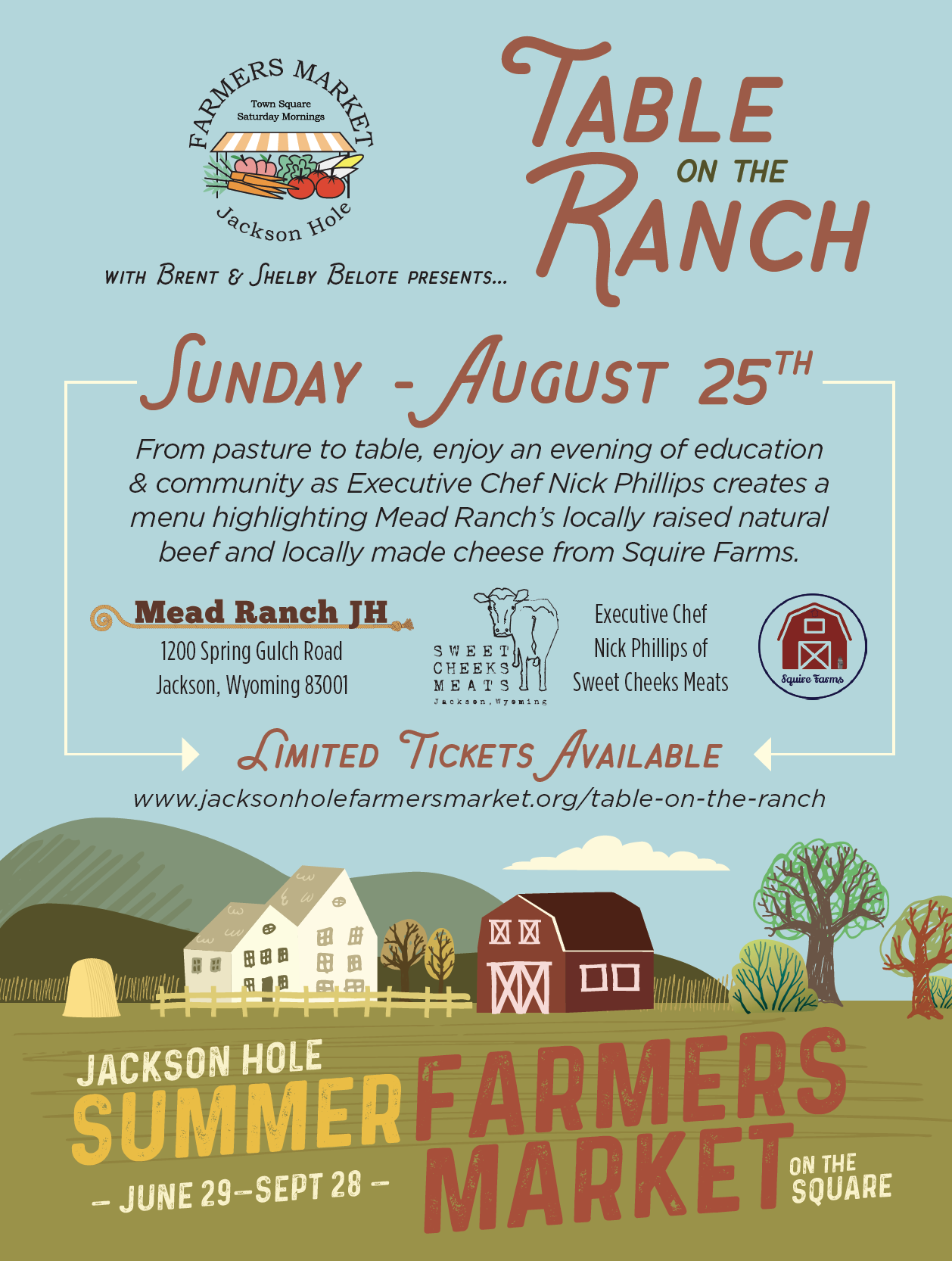 Table on the Ranch — Jackson Hole Farmer's Market